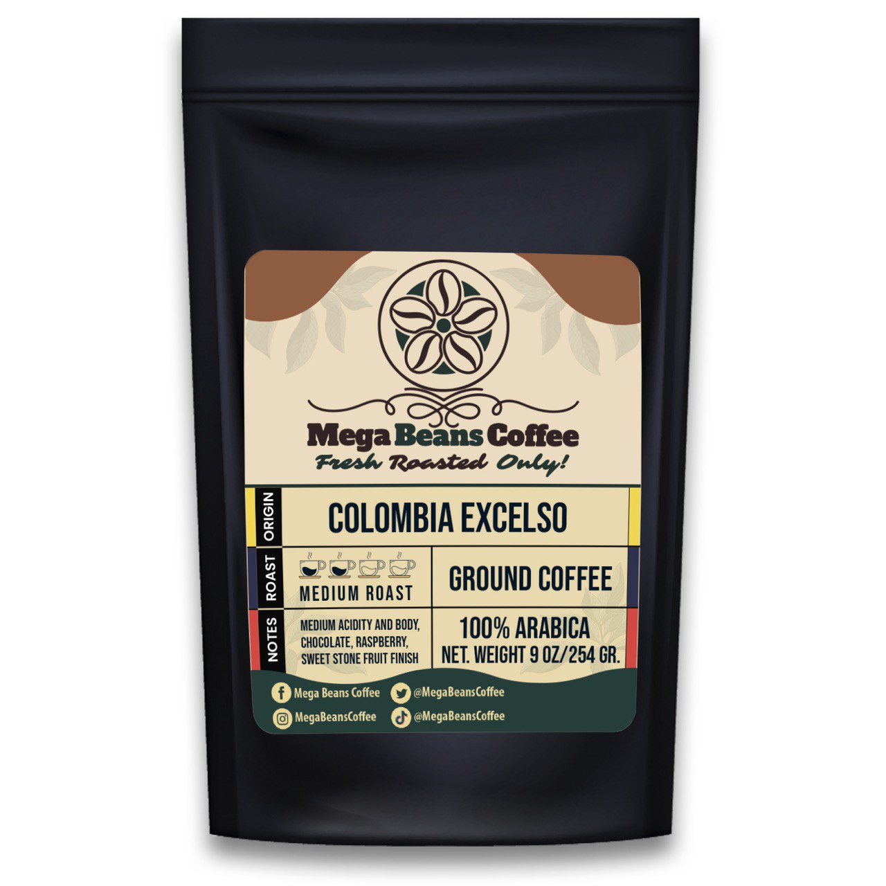 Colombia Excelso – Mega Beans Coffee