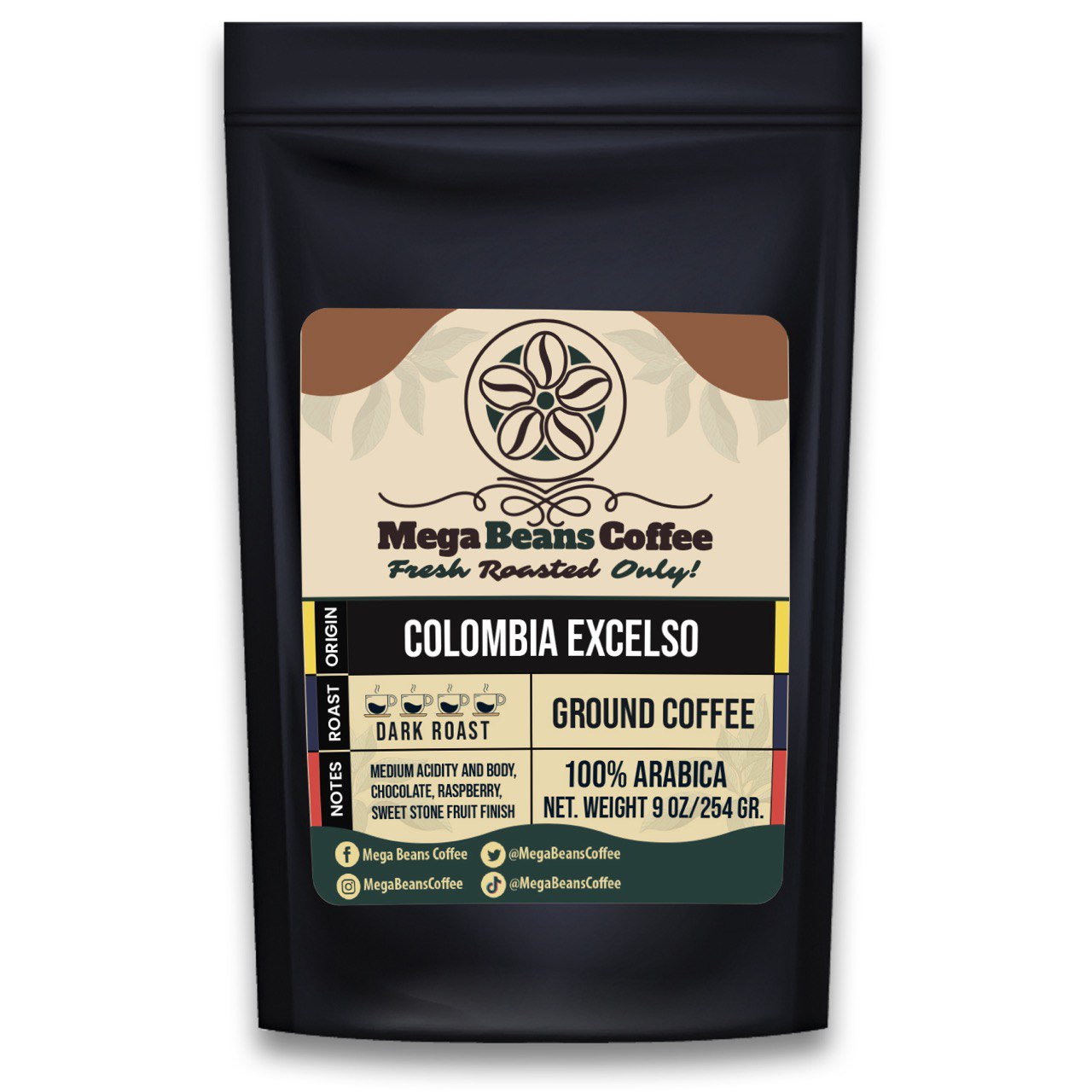 Colombia Excelso – Mega Beans Coffee